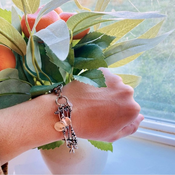 Chan Luu | Jewelry | Vintage Chan Luu Silver Layered Bracelet | Poshmark